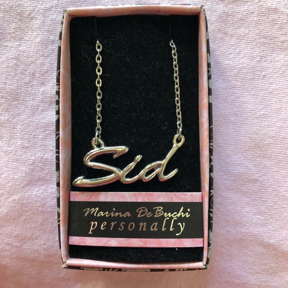 Jewelry | Sid Name Necklace | Poshmark